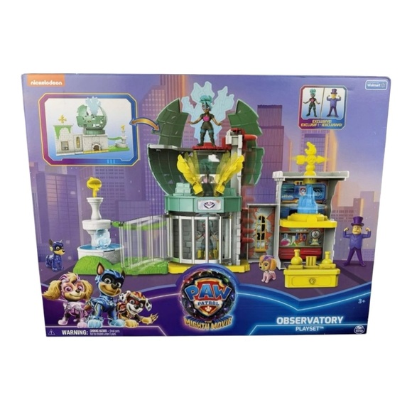 Nickelodeon | Toys | Paw Patrol The Mighty Movie Observatory Playset ...